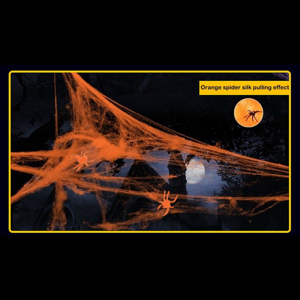 Halloween Scary Party Scene Prop White Stretchy Co... – Vicedeal