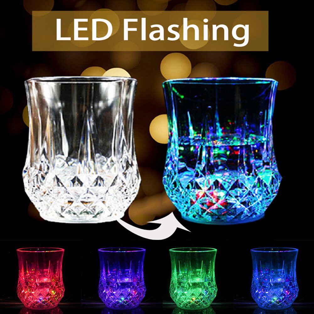 Automatic LED Light Up Cups Water Sensor Wine Whis... – Grandado
