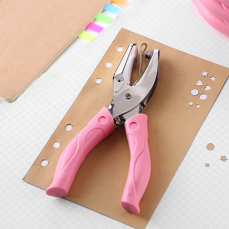 Handle Hole Punch DIY Loose-leaf Paper Cutter Sing... – Grandado