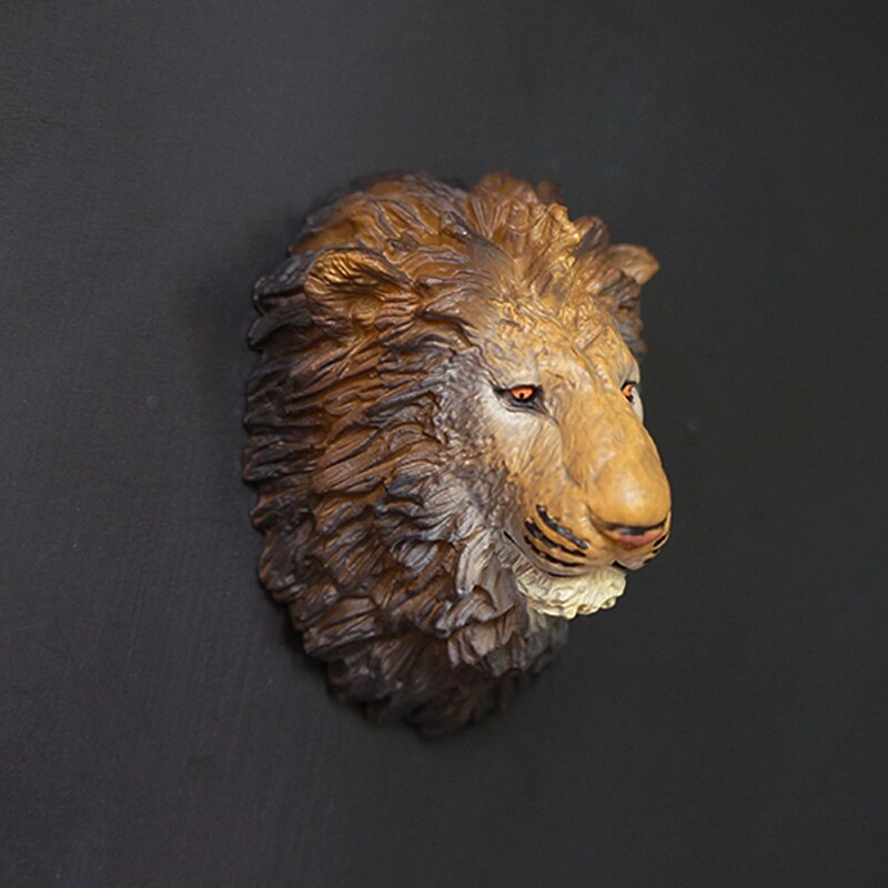 Wild Dier Beest Hoofd Sterke Koelkast Sticker 3D S... – Grandado