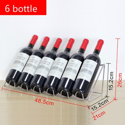 Viiniteline eurooppalainen koti punaviini teline y... – Grandado