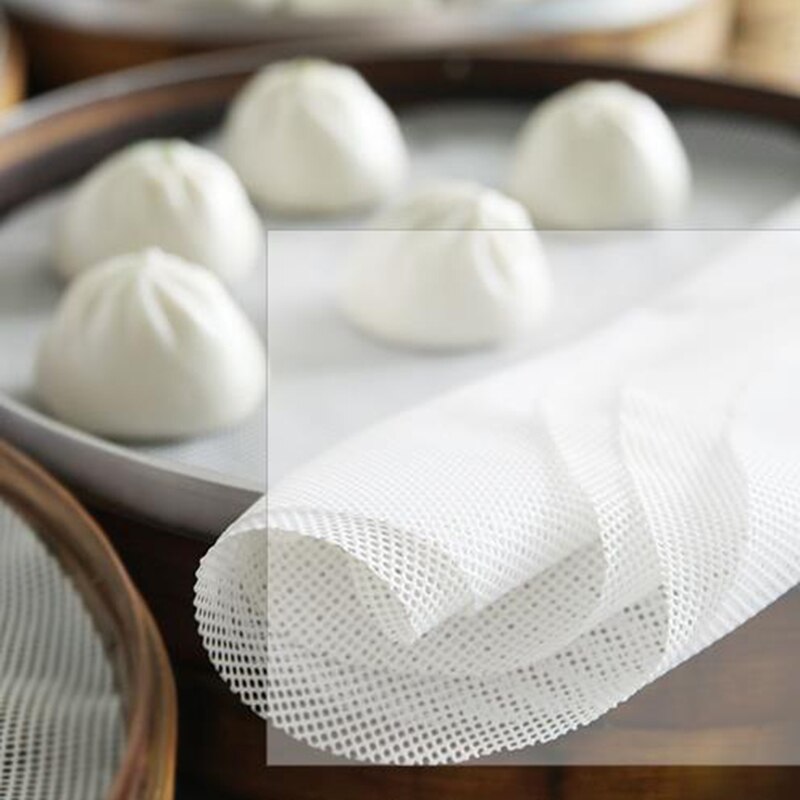 1PC 24cm White Silicone Steamer Dim Sum Paper Non ... – Grandado