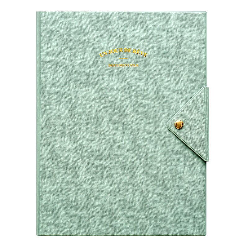 4 Colors A4 Waterproof PVC File Folder Paper Bill ... – Grandado