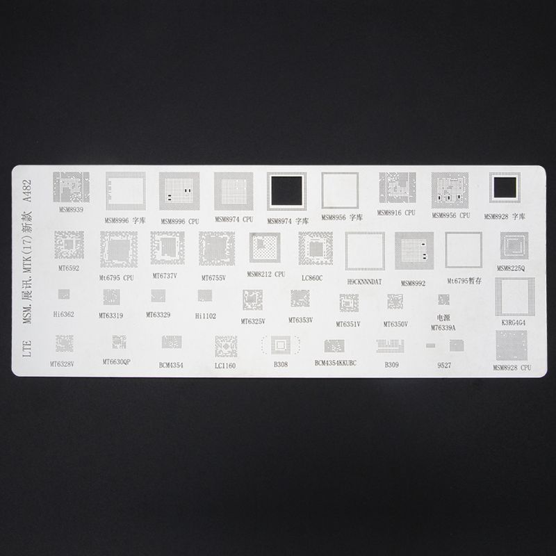2022 4Pcs Universal Bga Stencil Voor Mtk Msm Cpu P... – Grandado