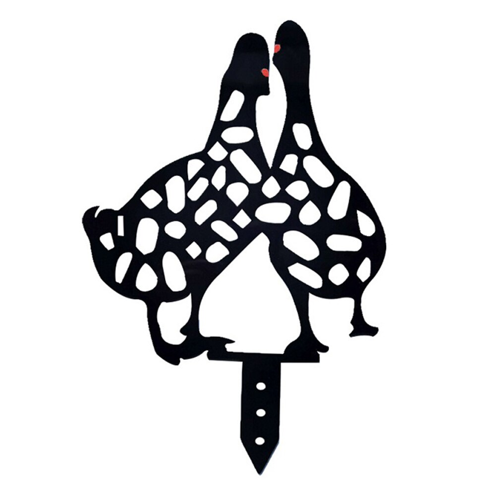 Exquisite Idyllic Duck Cute Hollow Duck Lawn Duck ... – Grandado
