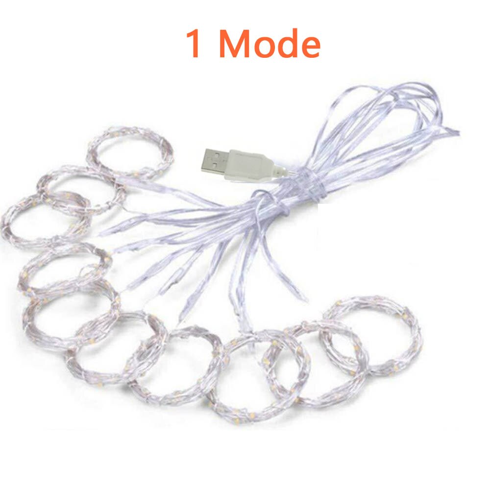 3 x 3m 300 leds juleguirlander led bryllup fe usb ... – Vicedeal