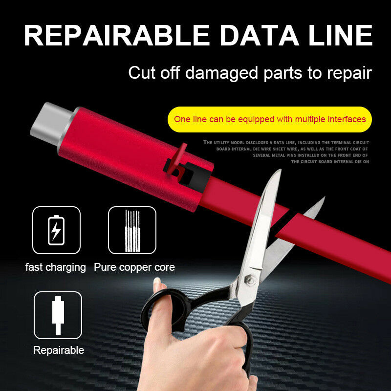 Adjustable USB Cable Renewable Phone Charging Cabl... – Vicedeal