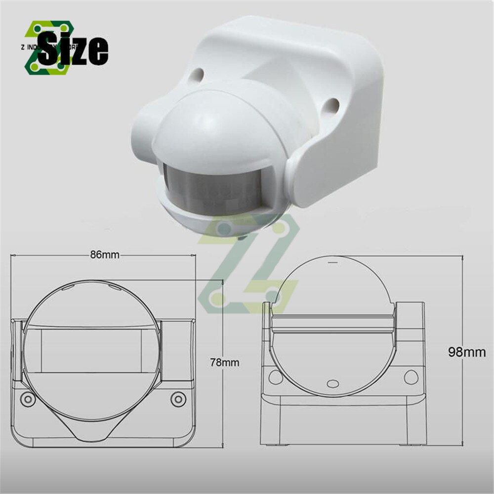 180 Graden Beveiliging Pir Infrarood Motion Sensor... – Vicedeal
