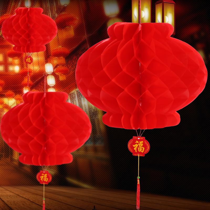 30PCS Foldable Plastic Chinese Lanterns Festive Ro... – Grandado