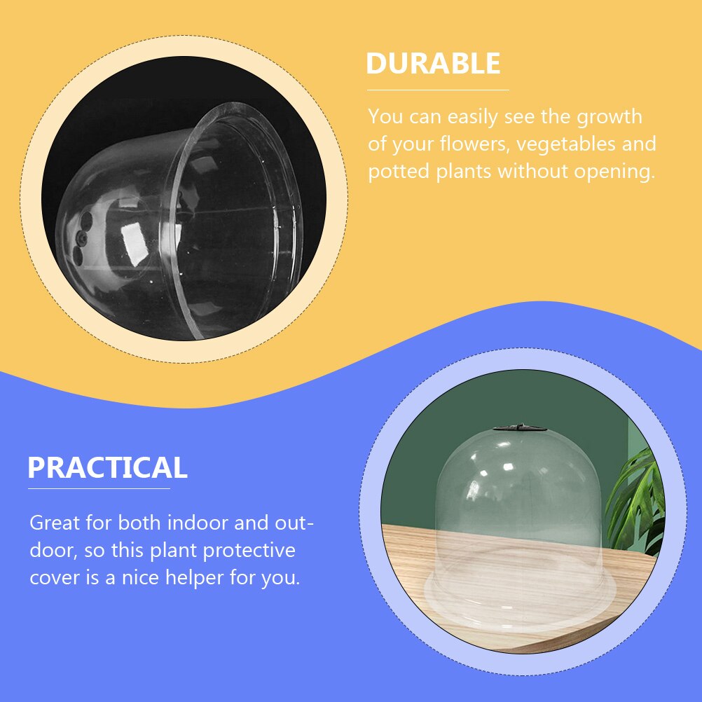Garden Cloches Reusable Plant Dome Plant Bell Cove... – Grandado