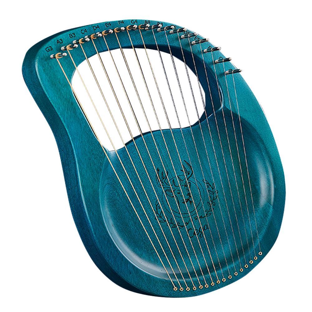 New16 Strings Houten Mahonie Lier Harp Instrument ... – Grandado
