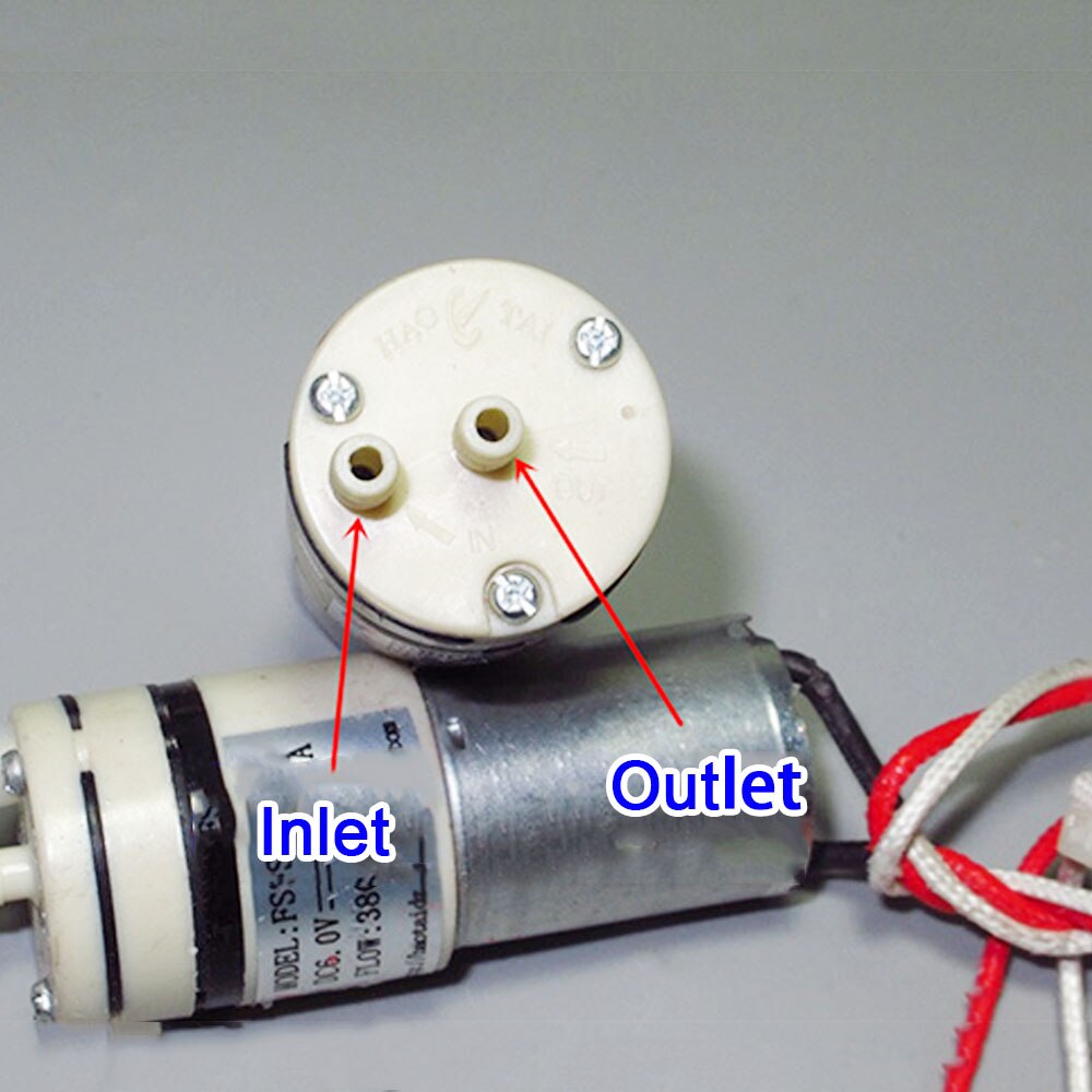 Micro Mini 370 Waterpomp Dc 3.7V 5V 6V 380 Mlpm Gr... – Grandado