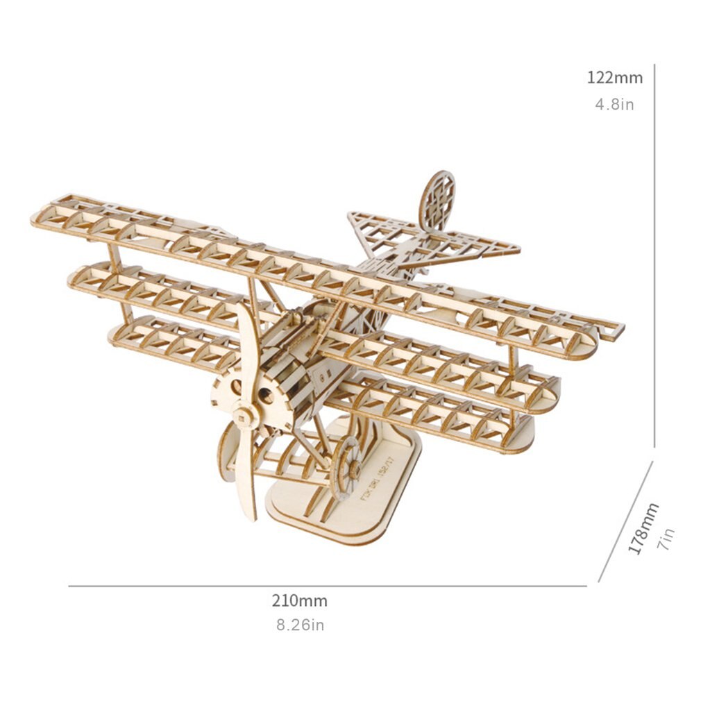 3D Drie-Dimensionale Puzzel Houten Model Handmatig... – Vicedeal