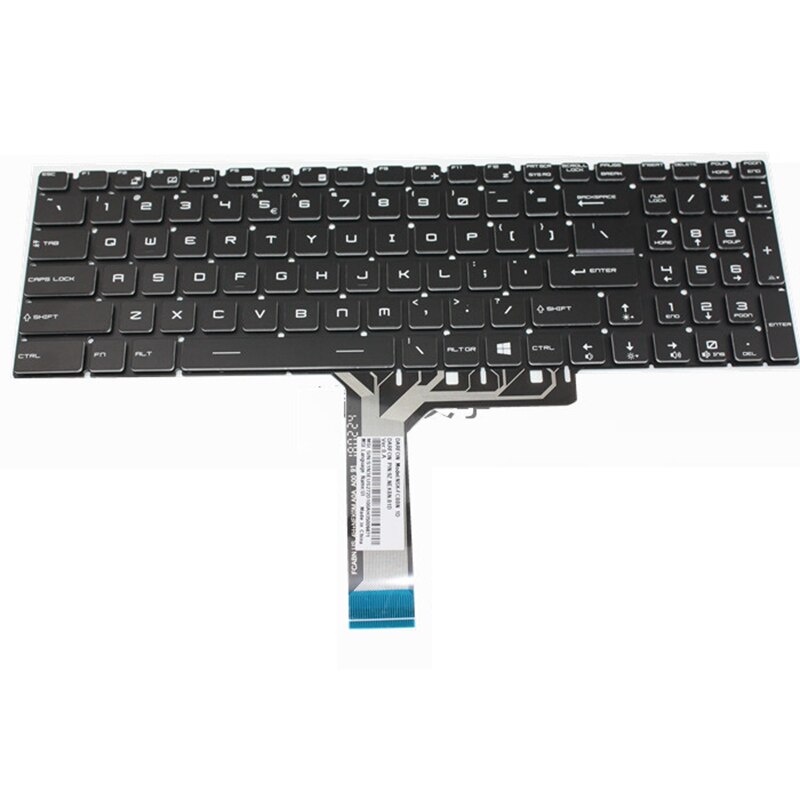 Per-key RGB backlit full color English Keyboard fo... – Grandado