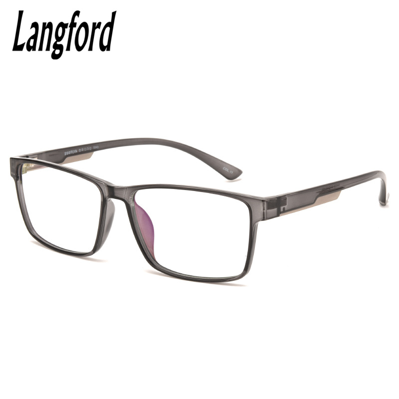 Big face glasses frame eyeglasses frame men optica... – Grandado