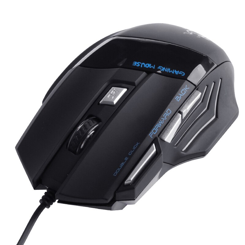 5500 DPI 7 Button LED Optical USB Wired Gaming Mic... – Grandado