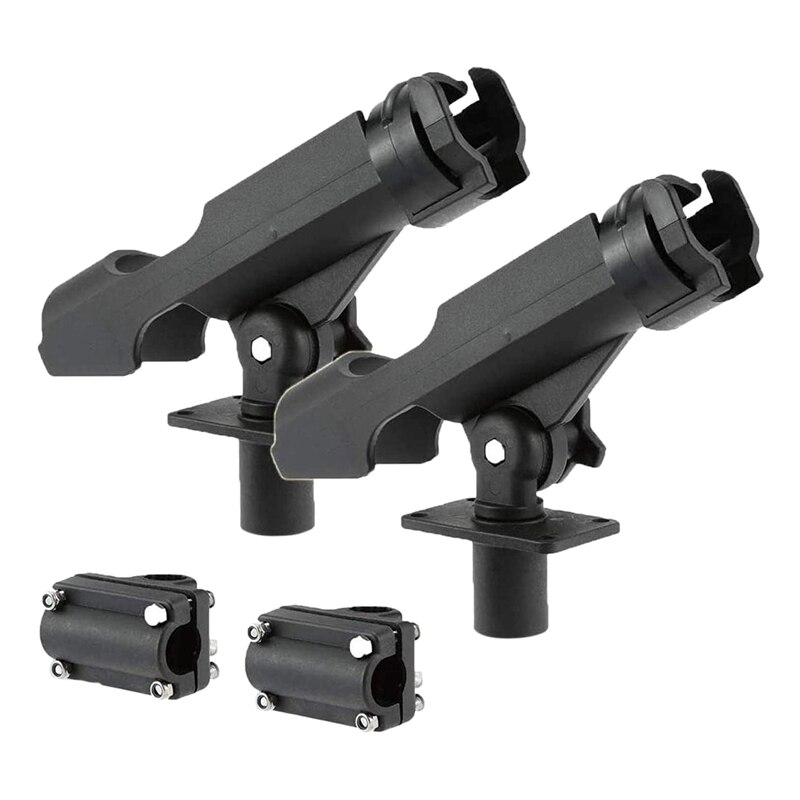 Fishing Power Lock Rod Holder with 2 Side Rail Mou... – Grandado