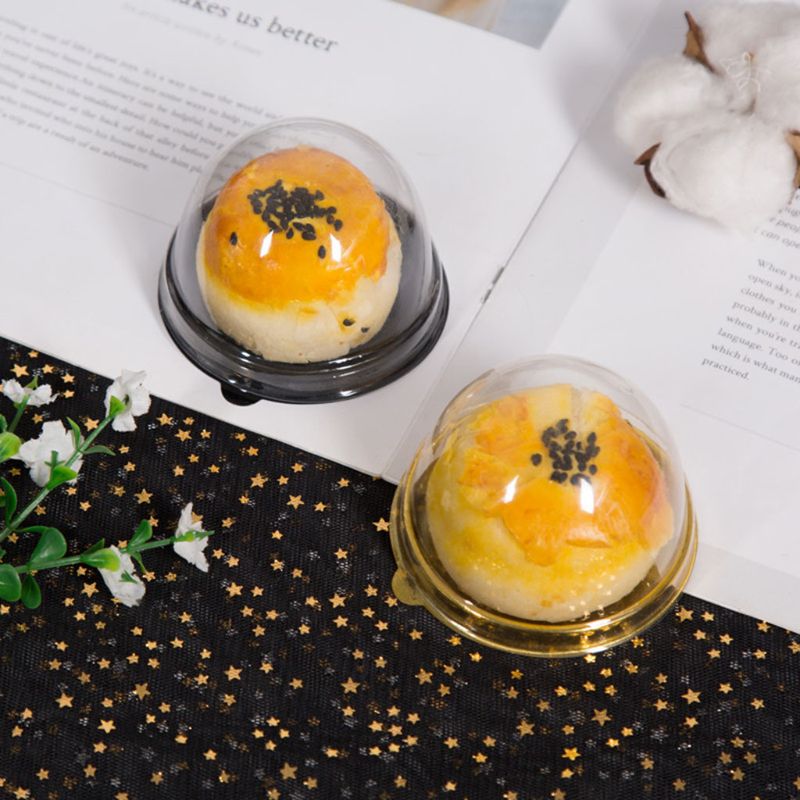 50 Sets Round Moon Cake Trays Mooncake Yolk Crisp ... – Vicedeal