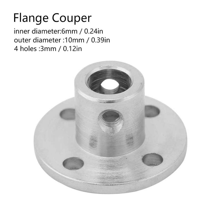 2pcs M3 Rigid Flange Coupling Motor Shaft Coupler ... – Grandado