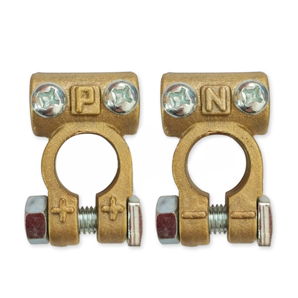 2 stücke Metall Schellen Überzogene positiv Auto A... – Grandado