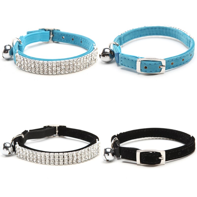 Cute Cat Collar Safety Velvet Elastic Adjustable C... – Grandado