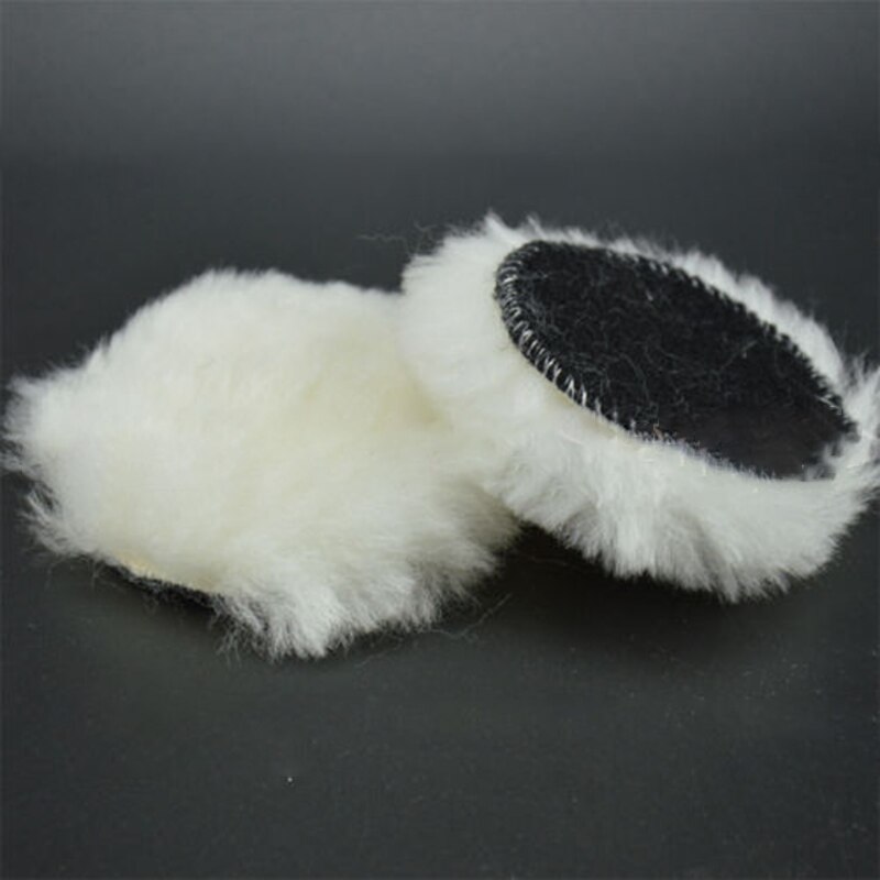 10x Woolen Polishing Buffer Pads Heavy Cut Pads Fo... – Grandado