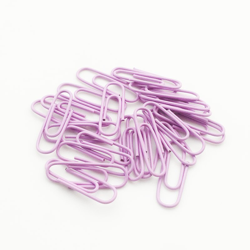 Mini Clips de papel liso para oficina, Clips senci... – Grandado