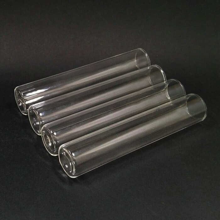 Pack50 15x100mm Clear Glass Test Tube with Flat bo... – Grandado