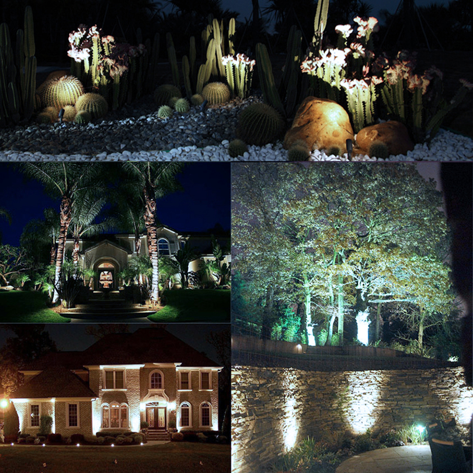 Lemonbest 9w led-tuinverlichting voor buiten, wate... – Grandado