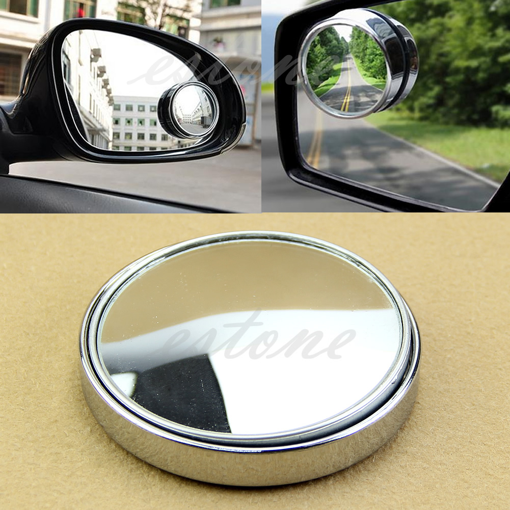 Round Wide Angle Convex Blind Spot Mirror Rear Vie... – Grandado