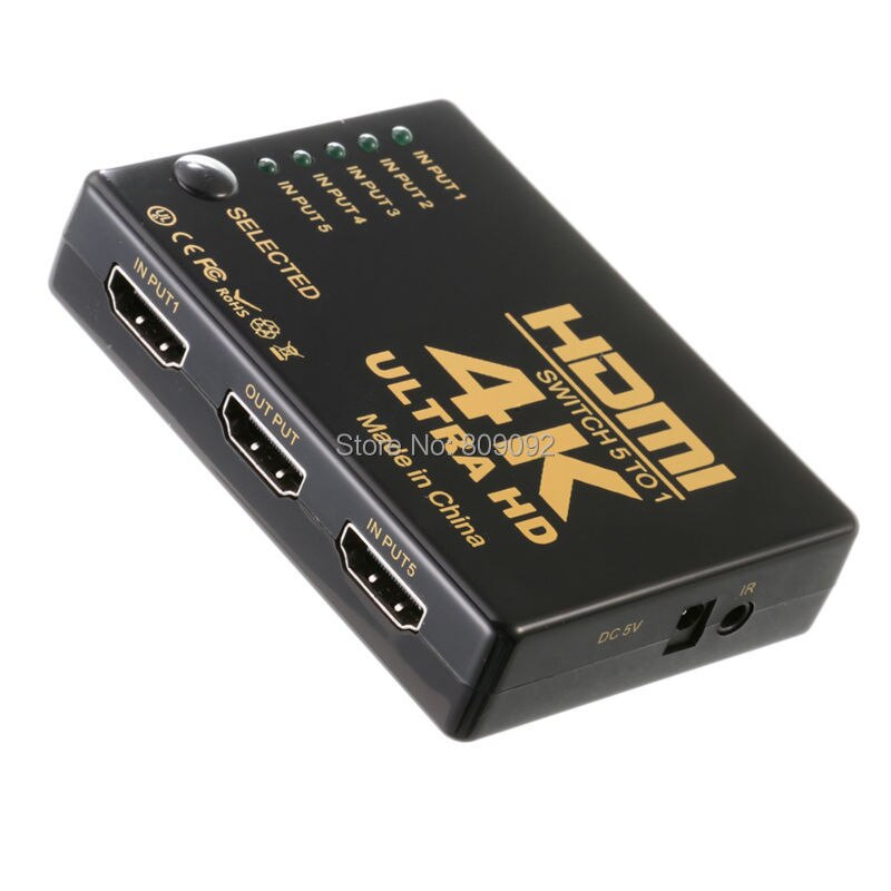 4K 3D 1080p HD 1.4 HDMI Splitter 5 Port Hub Box Au... – Vicedeal