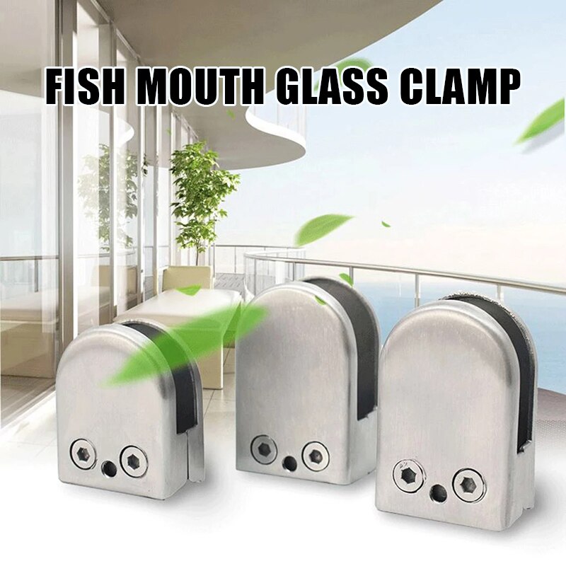 Glass Clamps 4/8PCS Stainless Steel Glass Clamps A... – Grandado