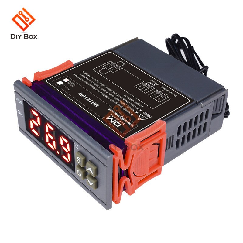 MH1210W Red Digital Temperature Thermostat Regulat... – Grandado