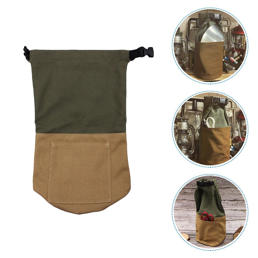 Camping Handheld Lamp Bag Outdoor Canvas Kerosene ... – Vicedeal