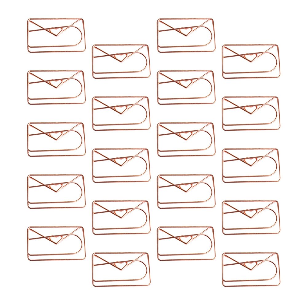 20Pcs Clip Delicate Office Paperclips Paper Clips ... – Vicedeal