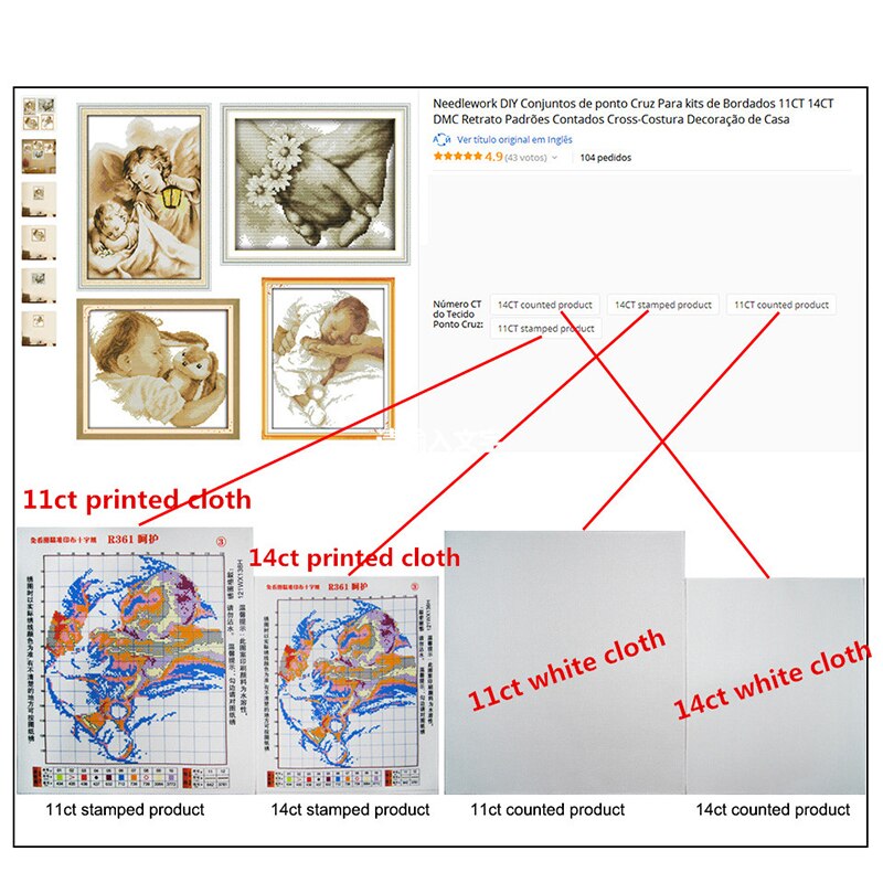 Riverside Cottage Scenery Paintings Cross Stitch K... – Grandado