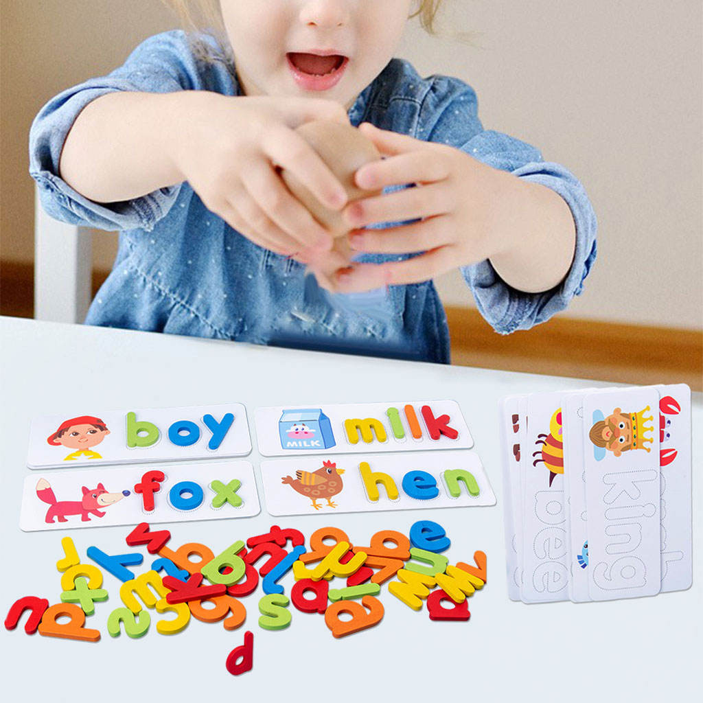 Spelling Word Puzzle Game Alphabet Abc Spelling Le... – Grandado