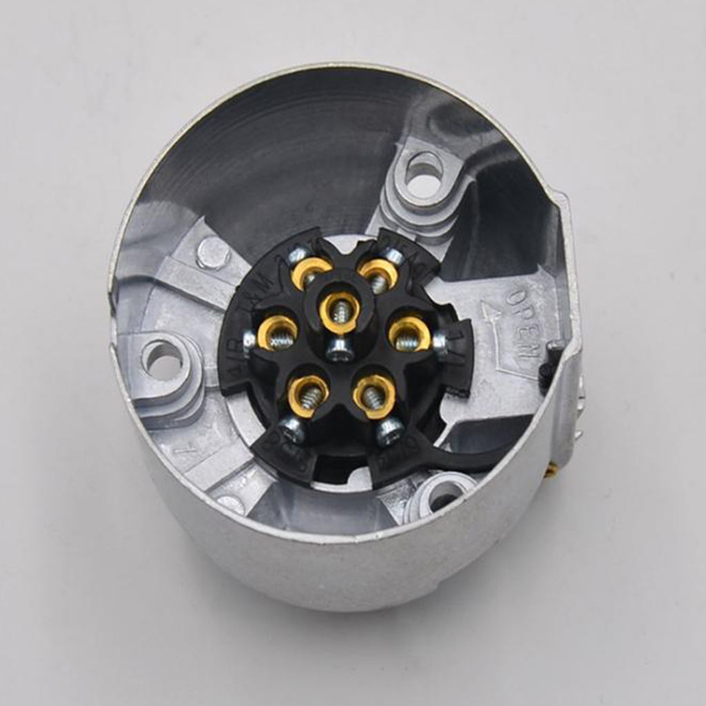 12V 7 Pin Ronde Trailer Towing Auto Stopcontact Be... – Vicedeal