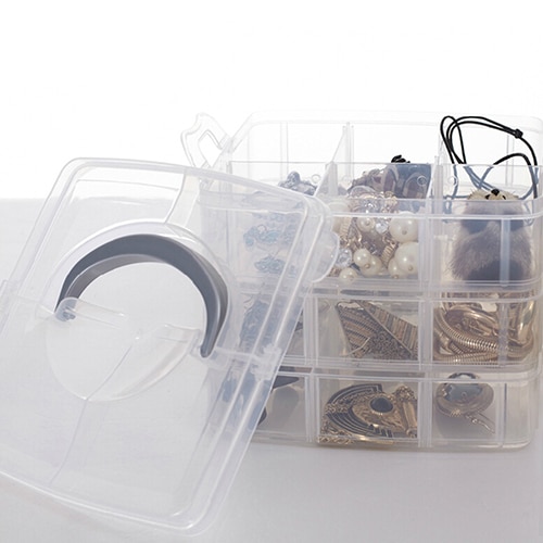 1Pc Plastic 3 Tiers Portable Detachable Storage Bo... – Grandado