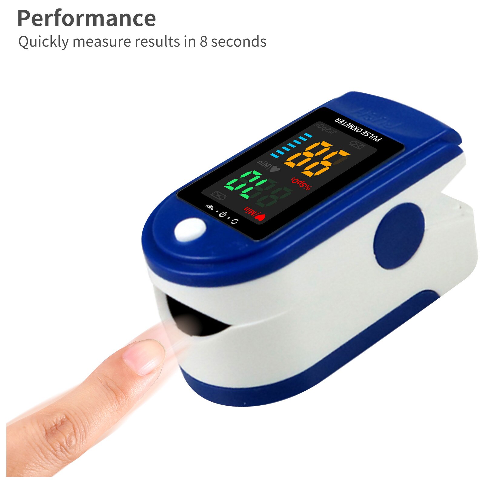 Fingertip Pulse Oximeter Mini SpO2 Monitor Oxygen ... – Grandado