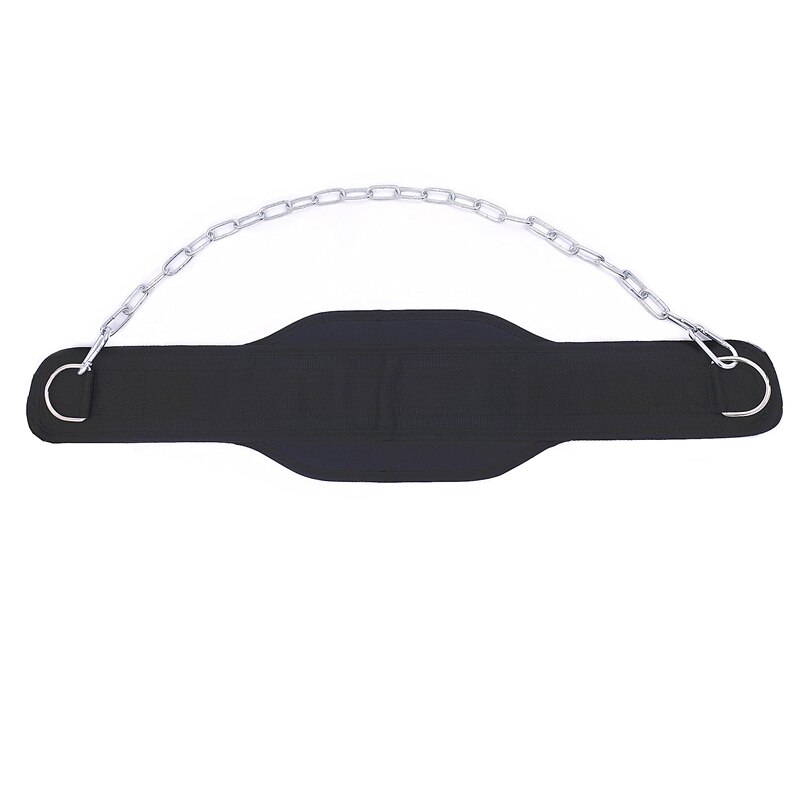 Fitness Weight Lifting Belt With Chain Crossfit Pu... – Grandado