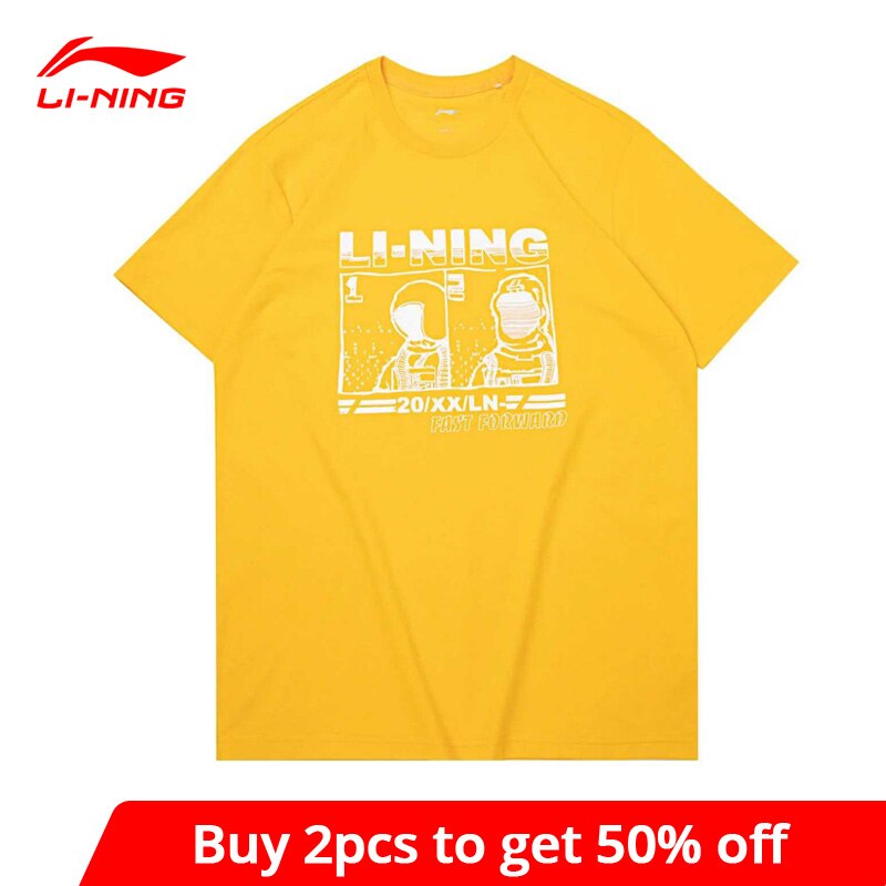 Li-Ning Men The Trend T-Shirt 73% Cotton 27% Polye... – Vicedeal