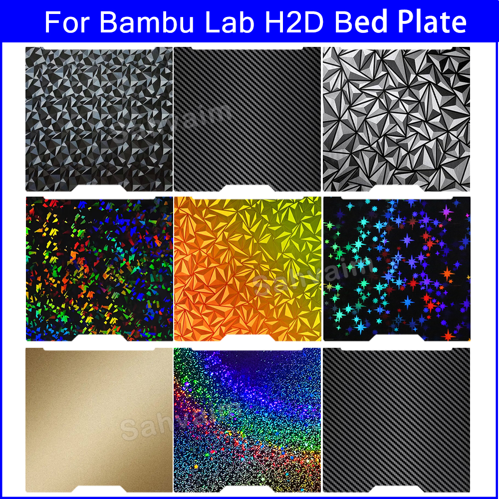 For Bambu Lab H2d Bed Double Sided Bambulab Smooth... – Vicedeal