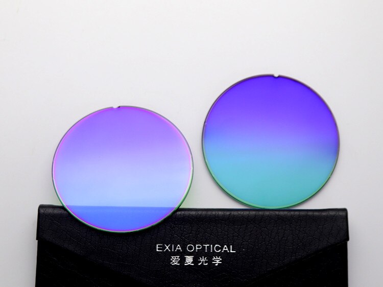 Blue Mirror Lenses Gradient Double Colors 75mm Dia... – Vicedeal