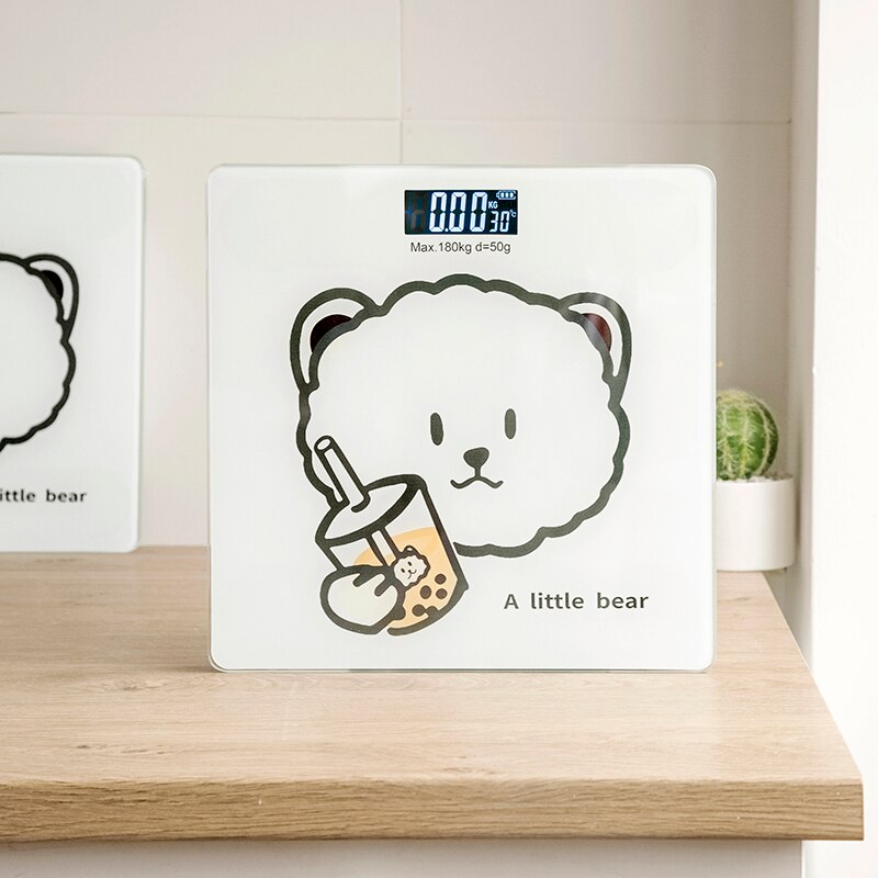 Electronic Cute Weight Scale Machine Body Human We... – Vicedeal
