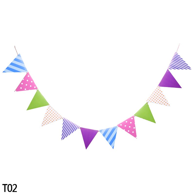 Vimplar bunting banderoll girlander liten triangel... – Grandado