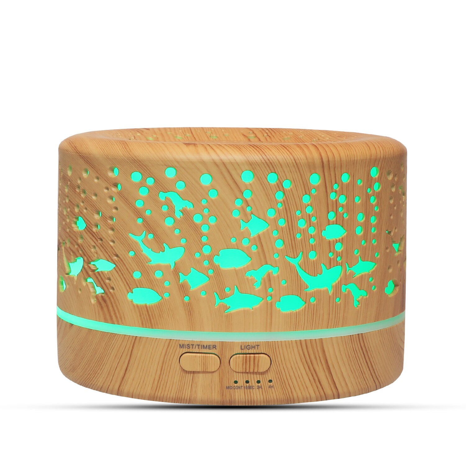 700ml Aroma Diffuser Aromatherapy Wood Grain Essen... – Grandado