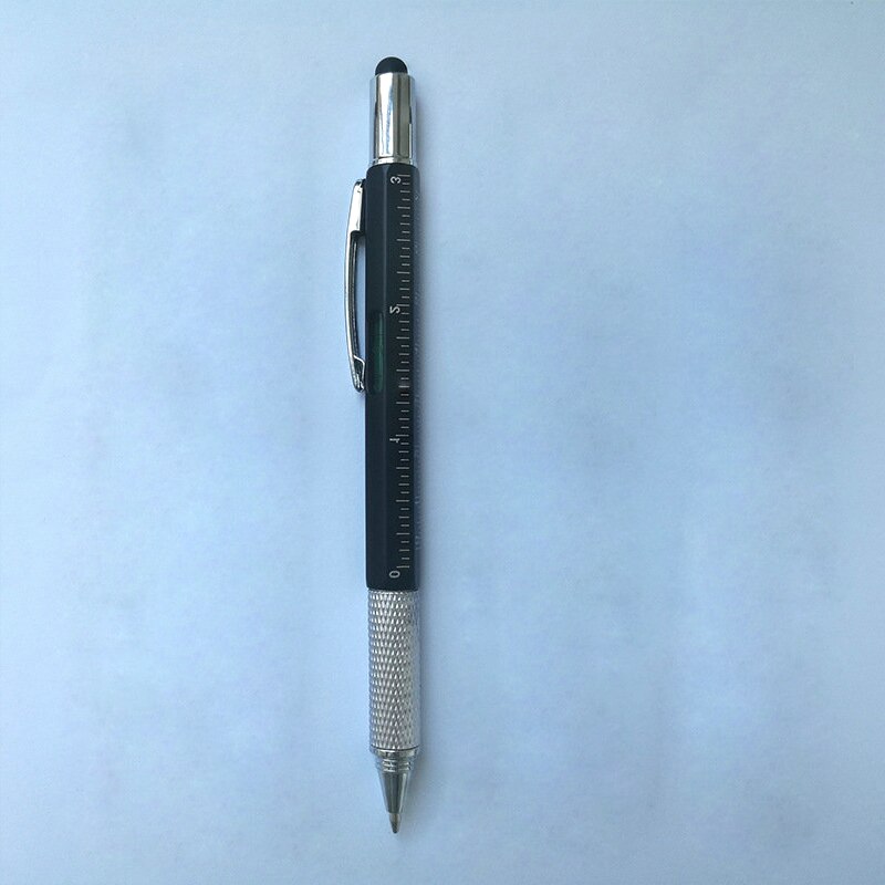 EZONE 1PC Metal Multi-function Ballpoint Pen Black... – Grandado