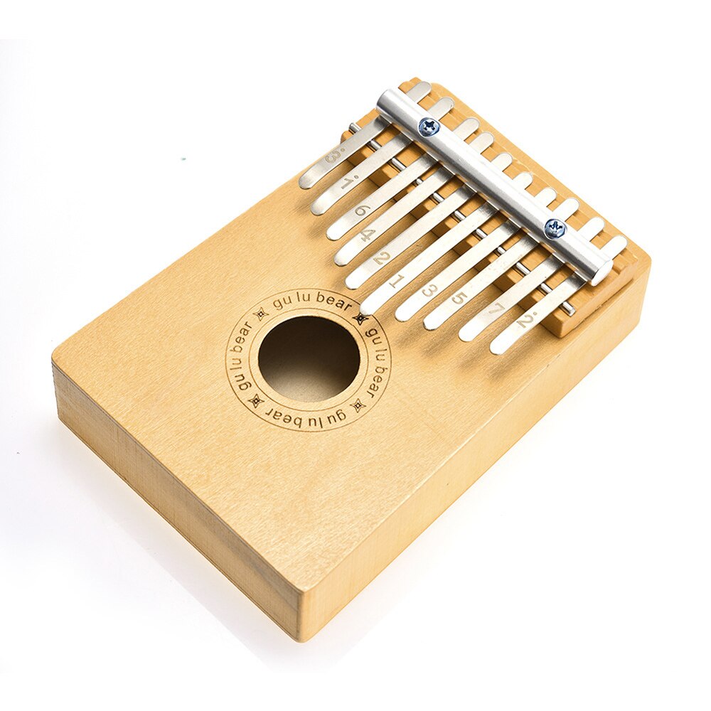 Portable 10 Key Thumb Piano High Wood Mahogany Bod... – Grandado