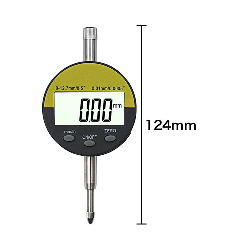 0-12.7mm/5 Inch Range Gauge Digital Dial Indicator... – Grandado